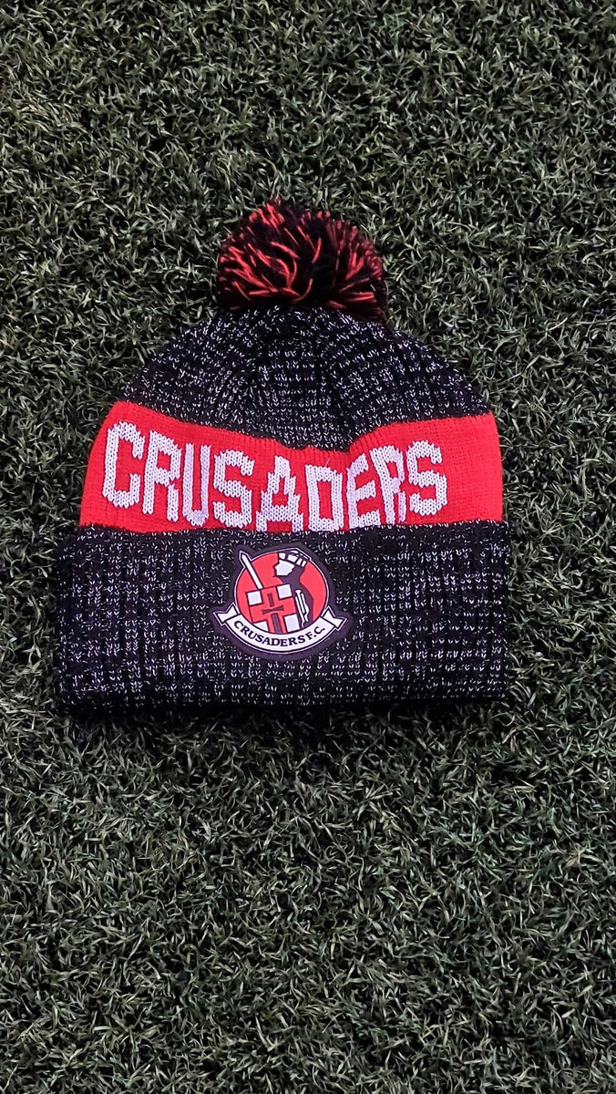 Crusaders GREY Bobble Hat – Crusaders FC