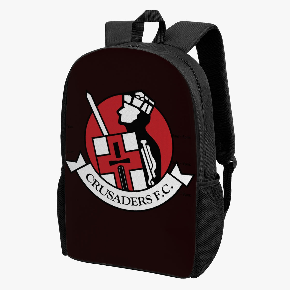 Crusaders FC Kid's School Backpack (BLACK)