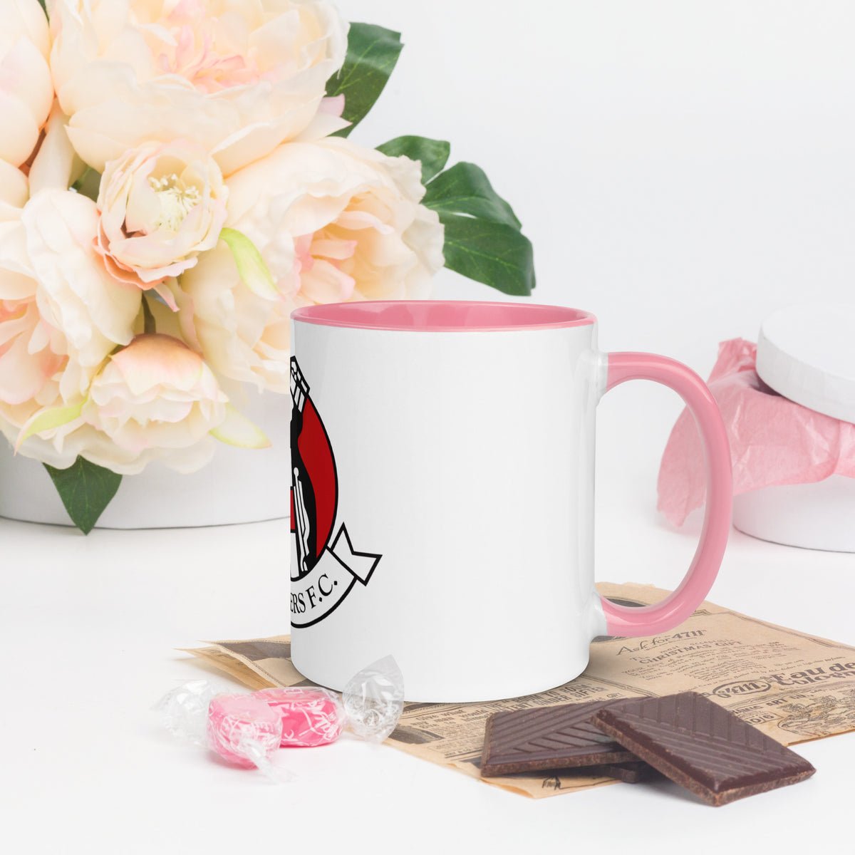 Crusaders Pink Liner Mug – Crusaders FC